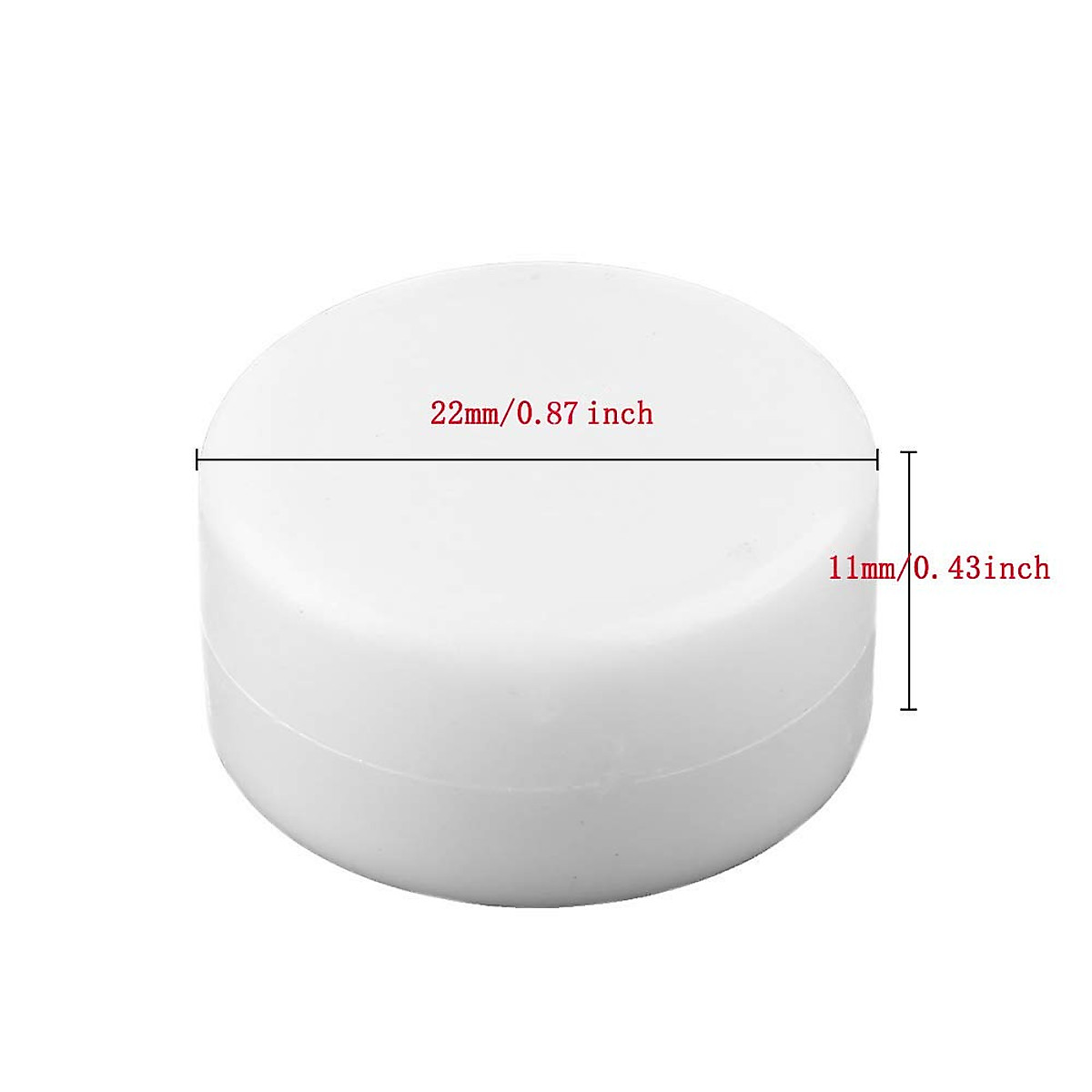 Iceyon 100pcs Noise Maker Insert Rattle Toy Rattle Box Repair Fix for Baby Pet Dog 22mm