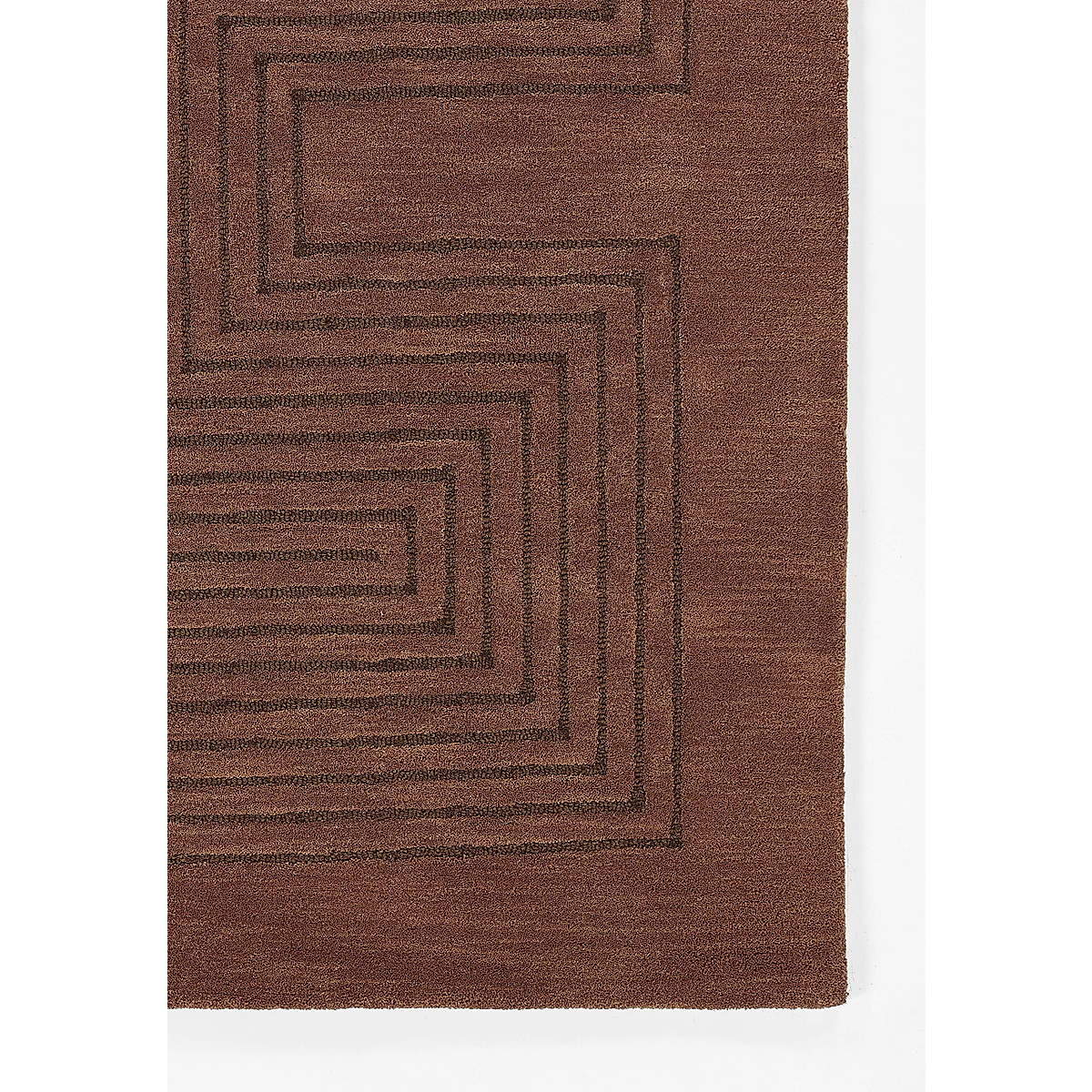 Momeni Simba Wool Hand Tufted Contemporary Indoor Area Rug, Copper, 2' X 3', SIMBASIM-3COP2030