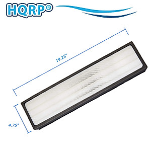 HQRP 2-Pack Filter Z Compatible with Black & Decker BXFLTZ Replacement fits BXAP250 Tower XL