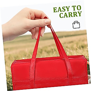 BUGUUYO 4pcs Insulation Bags Reusable Grocery Tote Insulated Bags Cooler Bags Insulated Portable Insulation Bag Jumbo Insulated Bag Catering Bags Shopping Bags Thermal Bag Non-Woven Fabric