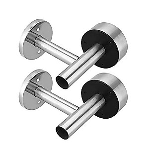 2Pcs Solar Powered Wall Lantern, Stainless Steel LED Solar Power Wall Mount Light for Outdoor Garden Fence Yard Sensor Lamp,Porch Wall Sconce