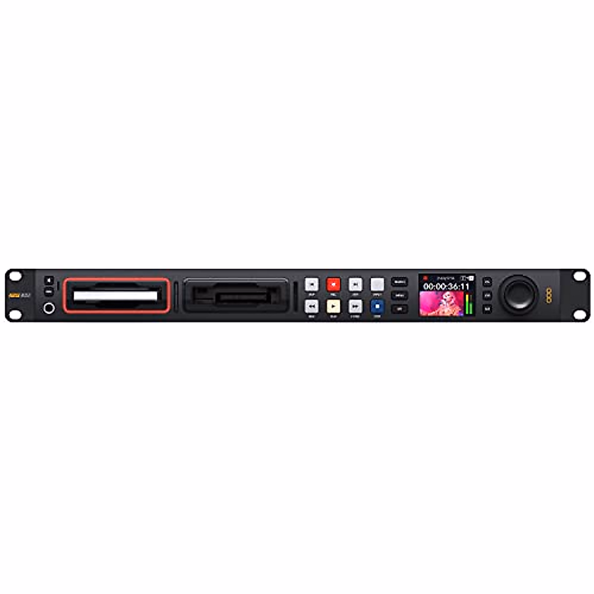 Blackmagic Design HyperDeck Studio 4K Pro Recorder with 6 ft Power Cord and 5 Pack of SolidSignal Cable Ties (HYPERD/ST/DG4P)
