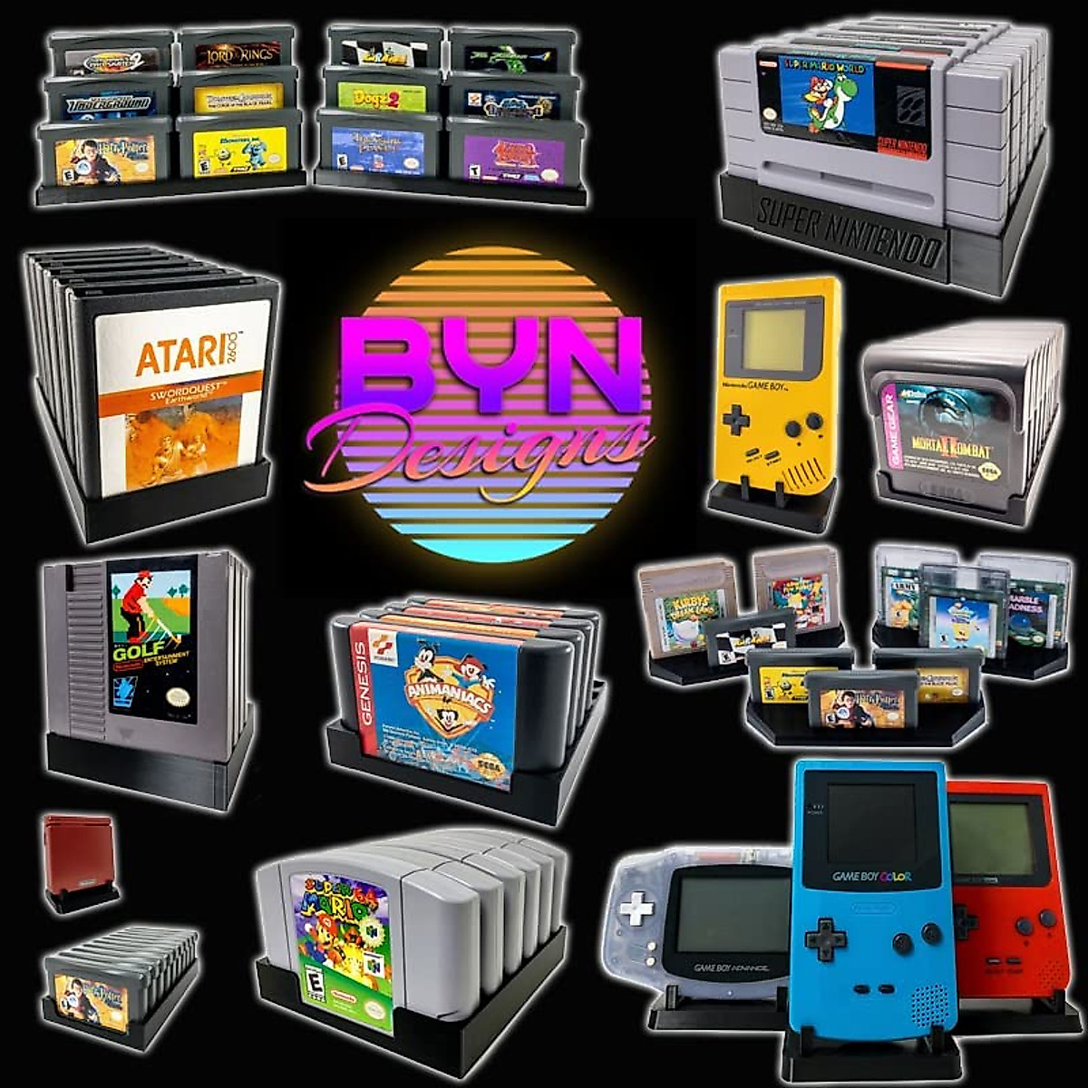 Display Stand for the Original Nintendo DMG GameBoy