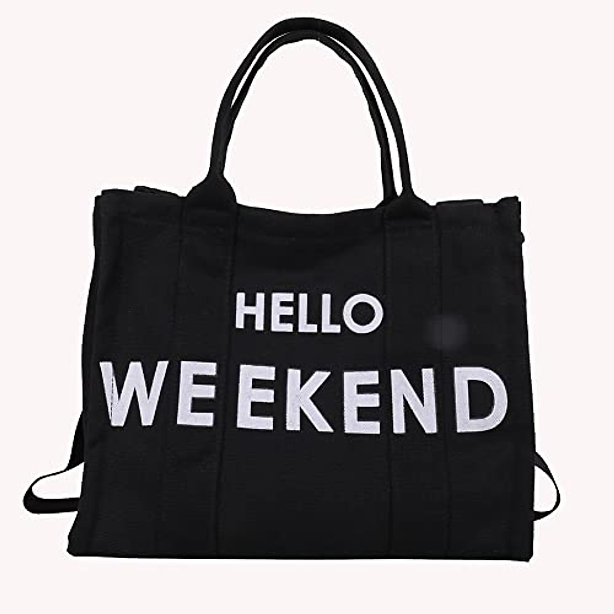 Large Capacity Canvas Women Shoulder Bag Letter Printed Totes Crossbody Bags