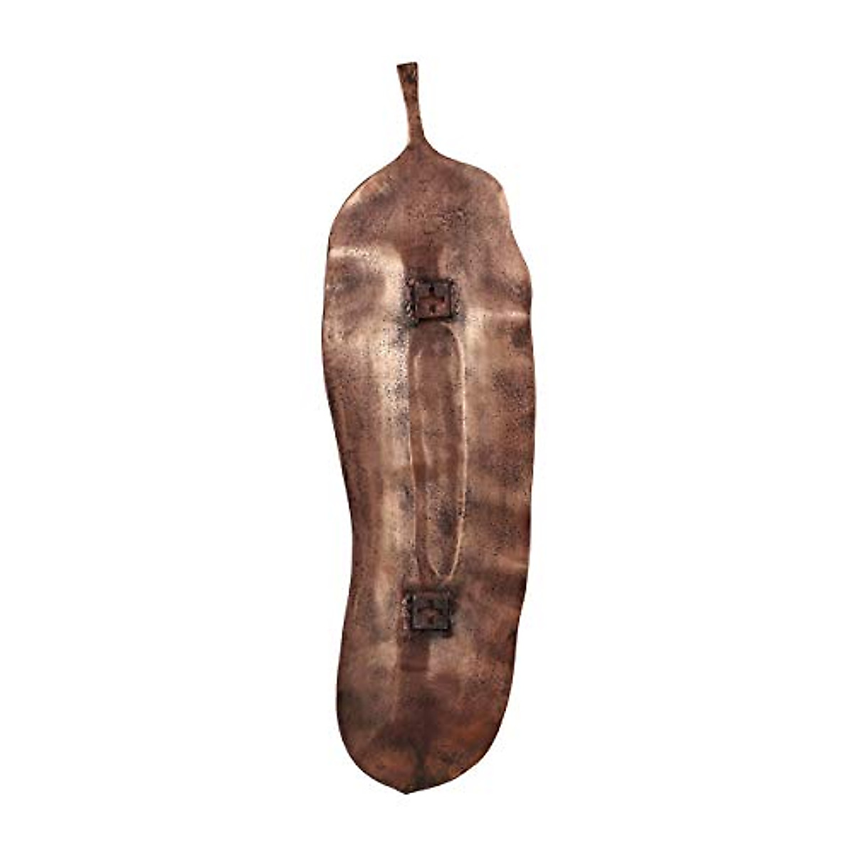 Christopher Knight Home Lyerly Large Leaf Wall Decor, Raw Copper