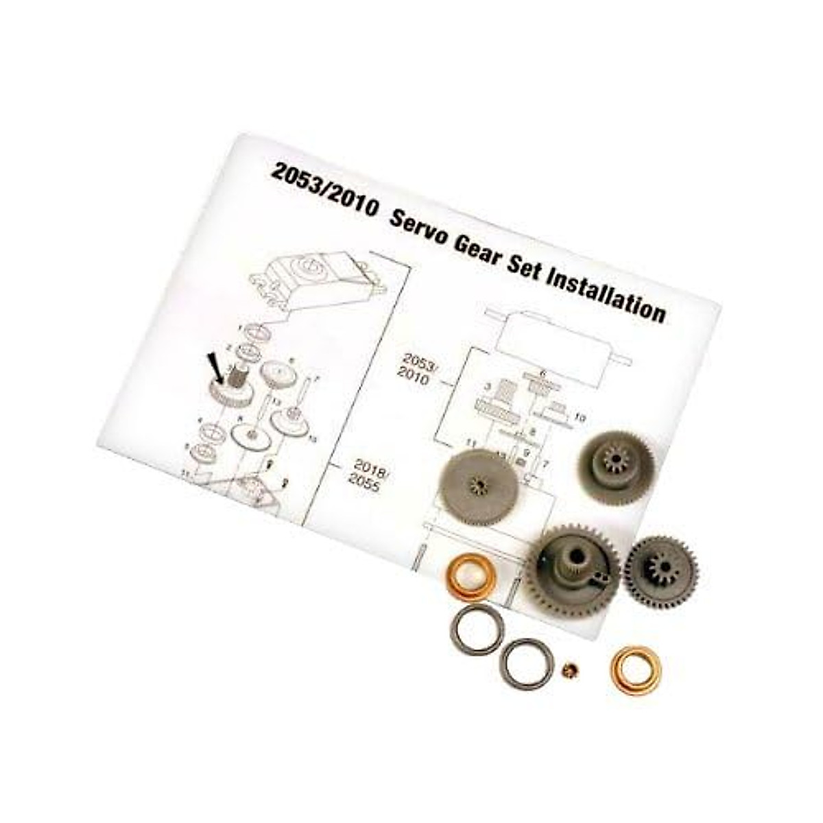 Traxxas 2053 Servo Gears for 2055 Servo