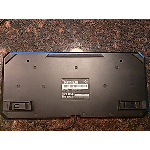 Razer RZ03-00800100-R3U1 DeathStalker Expert - Backlit Ergonomic Fully Programmable Membrane Black Gaming Keyboard - 10 Key Rollover