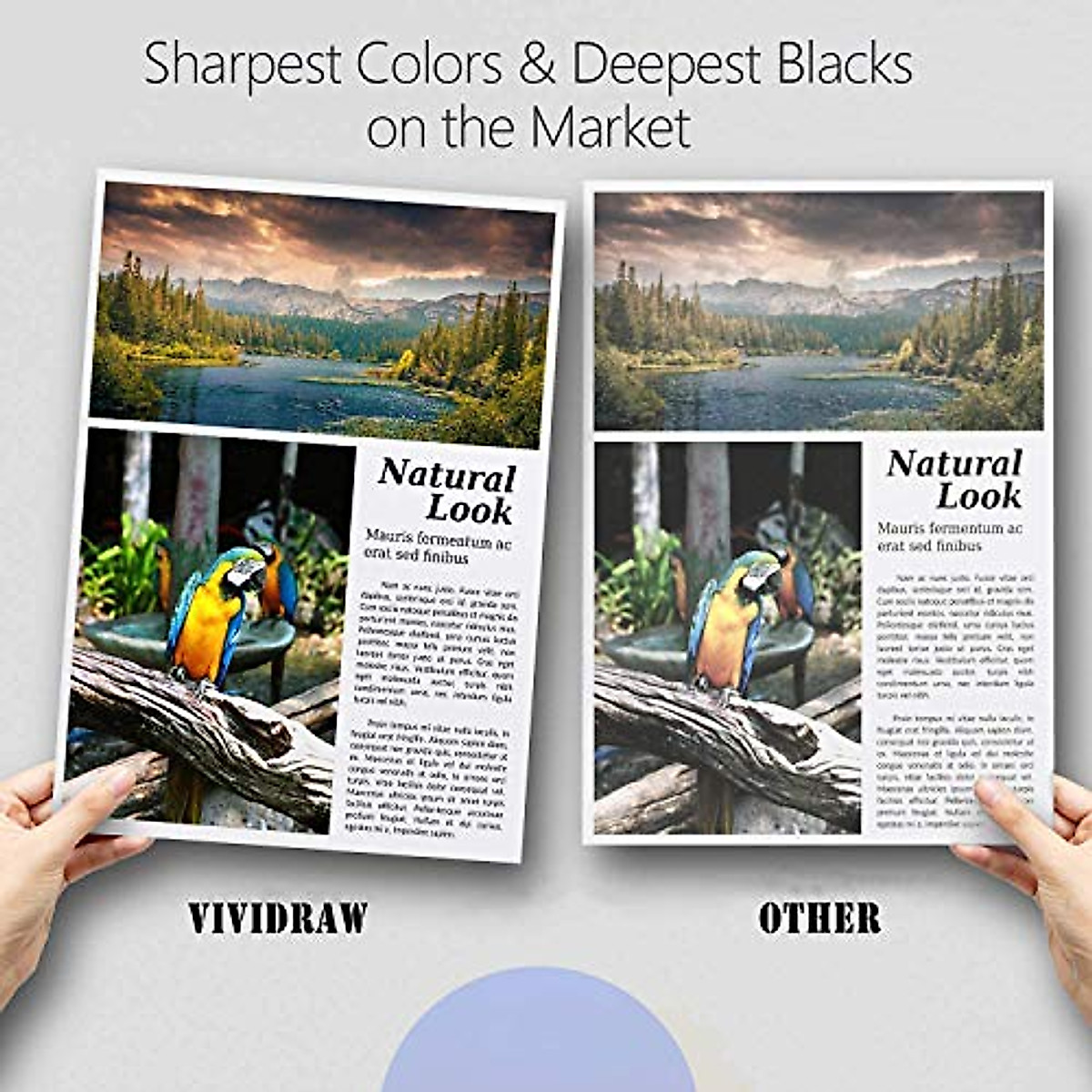 VIVIDRAW Compatible Ink Cartridges Replacement for Brother LC203 LC203XL LC201 LC201XL Works with Brother MFC-J460DW J480DW J485DW J680DW J880DW J885DW MFC-J4320DW J4420DW J4620DW J5620DW (10-Pack)