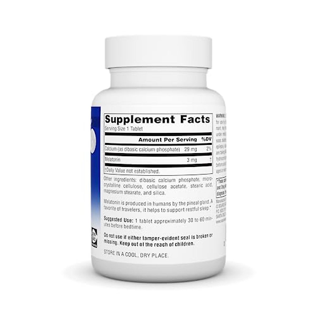 Source Naturals Time Released Melatonin 3 mg - 240 Time Release Tablets