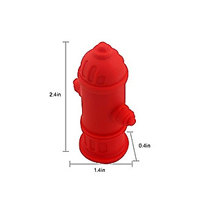 16GB USB 2.0 Flash Drive Fire Hydrant Shape Thumb Drive Jump Drive Data Storage Memory Stick Pendrive