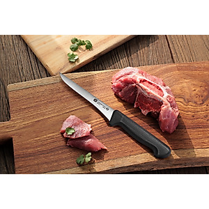 Top Cut by Cangshan | P2 Series 1022056 Swedish Sandvik 14C28N Steel Boning Knife, 6-Inch