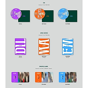 ENHYPEN [Set] 1st Album - Dimension : Dilemma (Set ver.) 3Album +3Roll Poster