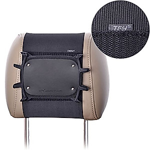 TFY Car Headrest Mount Silicon Holder for Game Machine Nintendo Switch and Other Tablets