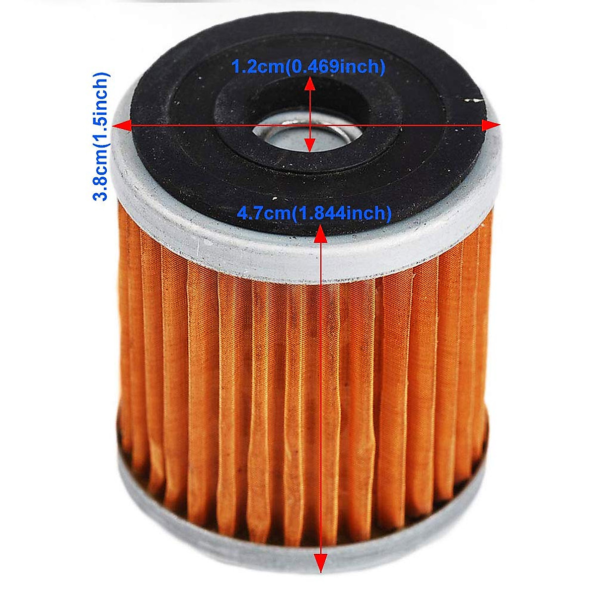 HIFROM Air Filter Element Cleaner with Oil Filter Spark Plug Kit Replacement for 2005-2013 Yamaha Raptor 350 YFM350R Replace 1UY-14451-00-00 1UY134400100