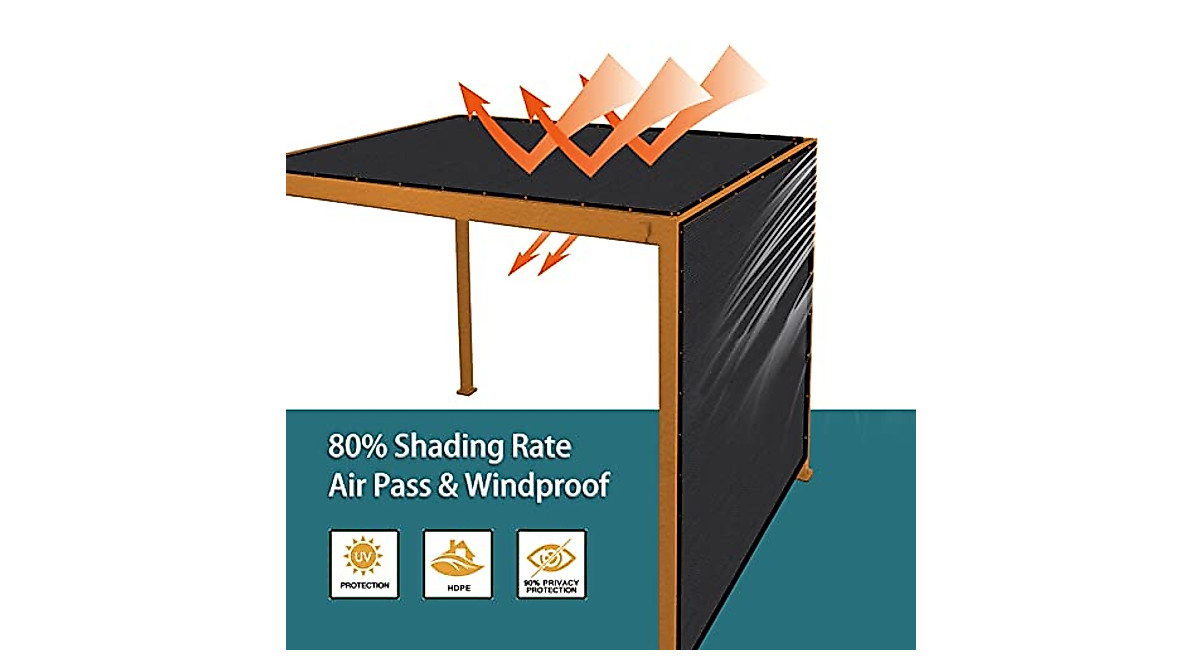Shade&Beyond 90% Shade Cloth - Versatile Sun Protection