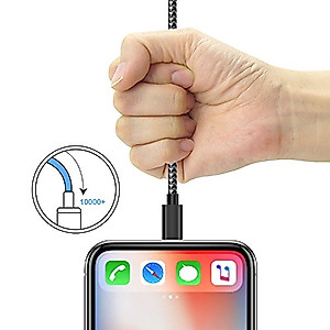 Gopala Micro USB Cable Android Charger [6-Pack 5ft] Nylon Braided Fast Sync&Charging Cord for Android, Samsung, Nexus, LG, HTC, Nokia, Sony, and More