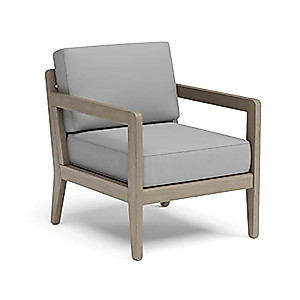 homestyles 5675-10 Sustain Outdoor Lounge Armchair, Gray