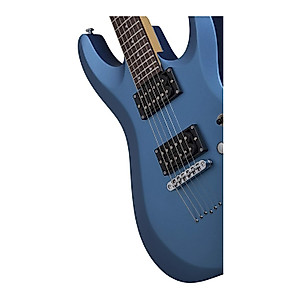 Schecter C-6 Deluxe 6-String Electric Guitar (Right-Hand, Satin Metallic Light Blue)