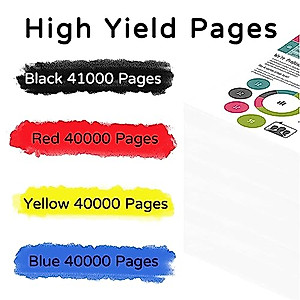 RIOMAN TN616 Toner Cartridge Compatible Replacement for Konica Minolta TN616 to Use with Bizhub Press C6000 C7000 Toner Printer Yellow