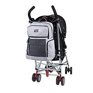 Eddie Bauer East Sound Diaper Backpack, Grey