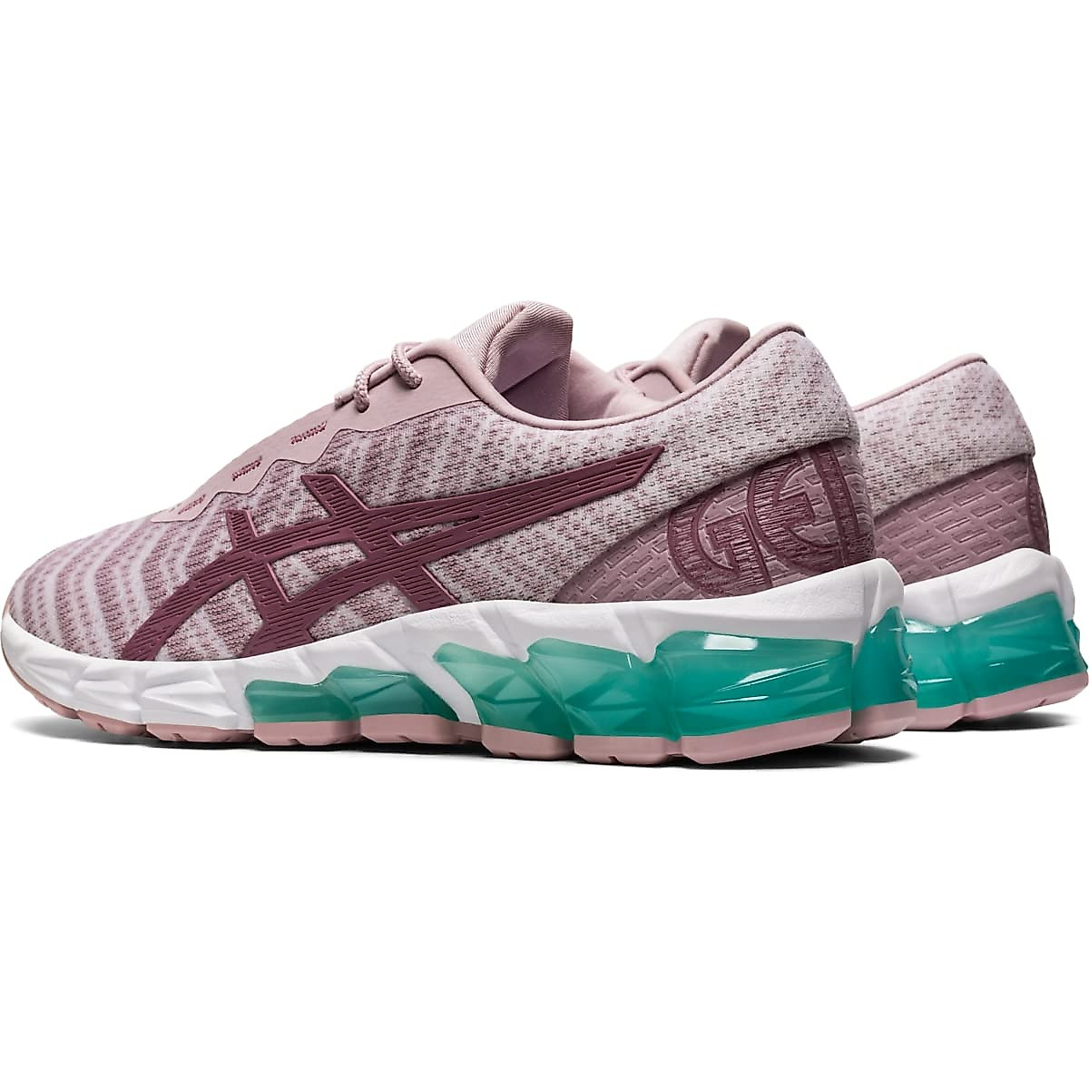 ASICS Women's Gel-Quantum 180 5 Running Shoes, 9, Watershed Rose/Purple Oxide