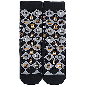 I'd Rather Be Drinking Whiskey Socks - Unique Whiskey Gift for Men Who Have Everything - Unisex One Size