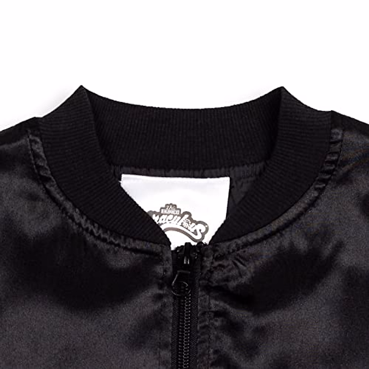 Miraculous Ladybug Big Girls Zip-up Bomber Jacket Red/Black 10-12