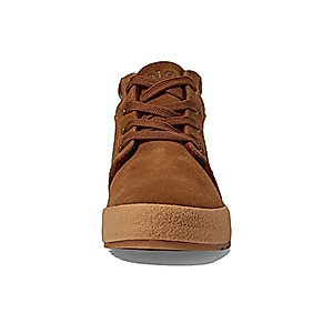 POLO RALPH LAUREN Boy's Camdyn (Little Kid) Snuff Suede/Tan Burnished 2 Little Kid M