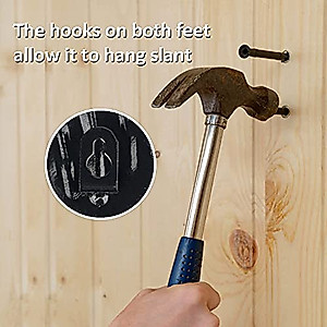 John's Studio Metal Hummingbird Wall Decor Bathroom Glass Art Iron Sculpture Outdoor Hanging Decoration for Home Bedroom Garden Patio Porch or Fence - Blue