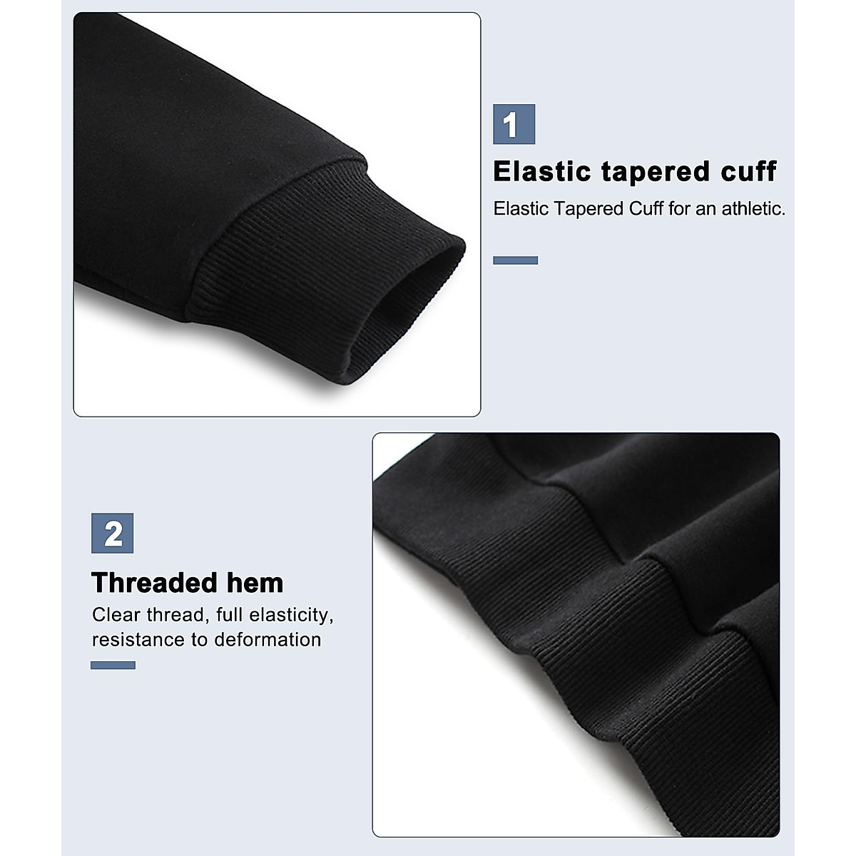 THE GYM PEOPLE Women's Basic Pullover Hoodie Loose fit Ultra Soft Fleece hooded Sweatshirt With Pockets (fleece lined-Black, Large)