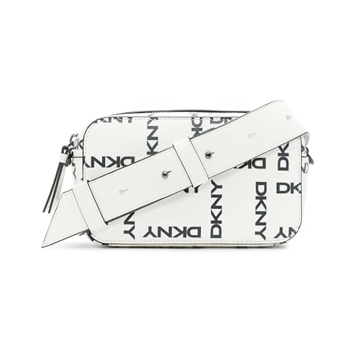DKNY Tilly Mini Camera Bag, WHT/Black