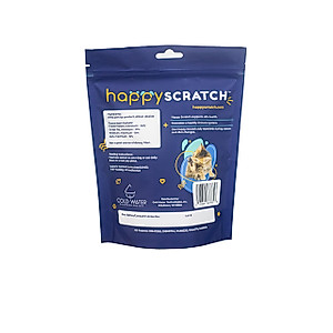 Happy Scratch Dog Allergy Relief for Itching and Licking, Itchy Skin and Chewing from Seasonal Allergies, Flavor Pets Love, One Month Supply for All Cat and Dog Breeds - 30 Sachets