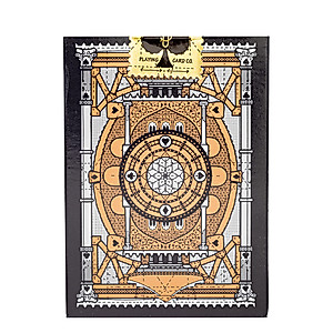 Bicycle Architectural Wonders of The World Playing Cards, Black