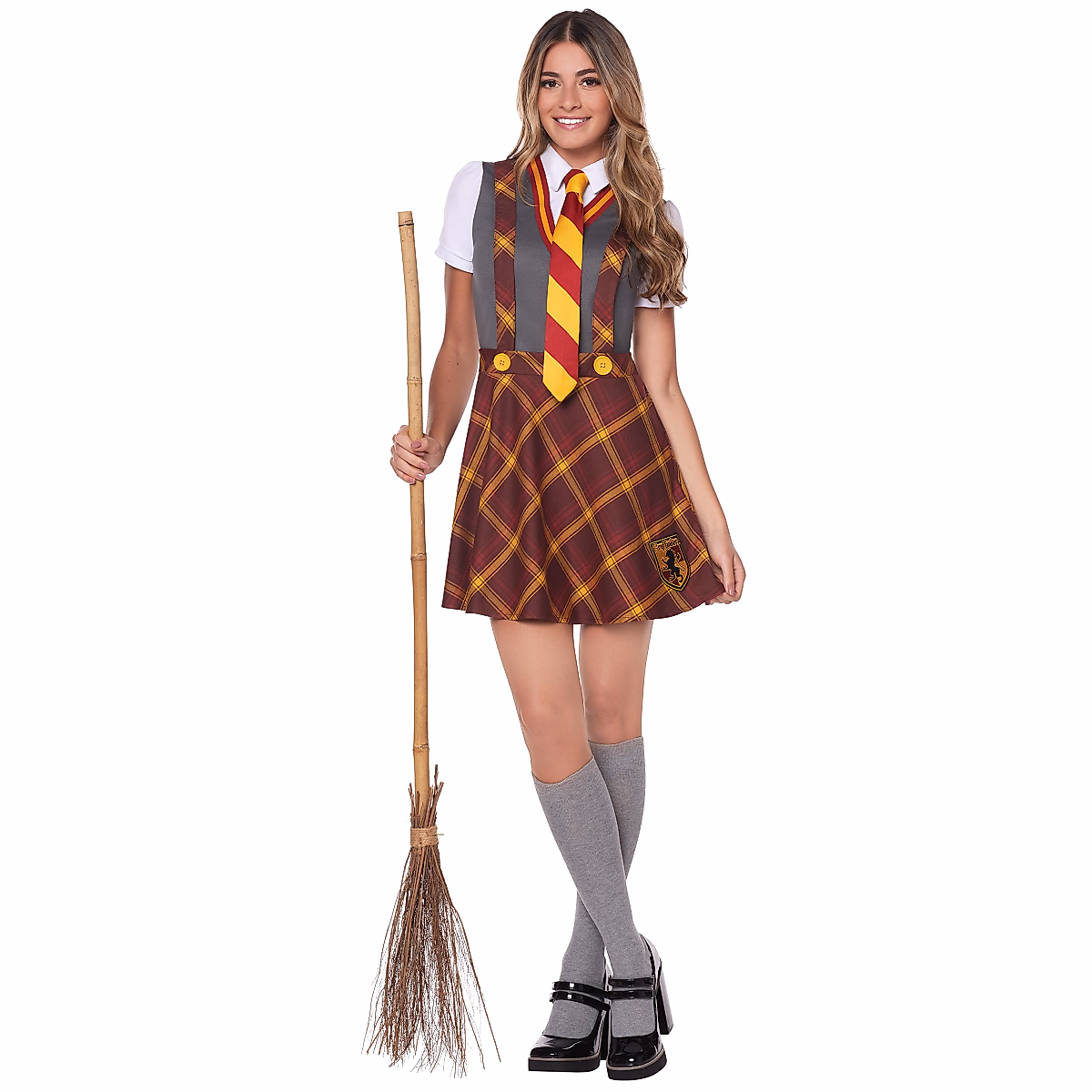 Spirit Halloween Harry Potter Adult Gryffindor Dress Costume | Officially Licensed | Harry Potter Outfit | Wizard Costume - XL