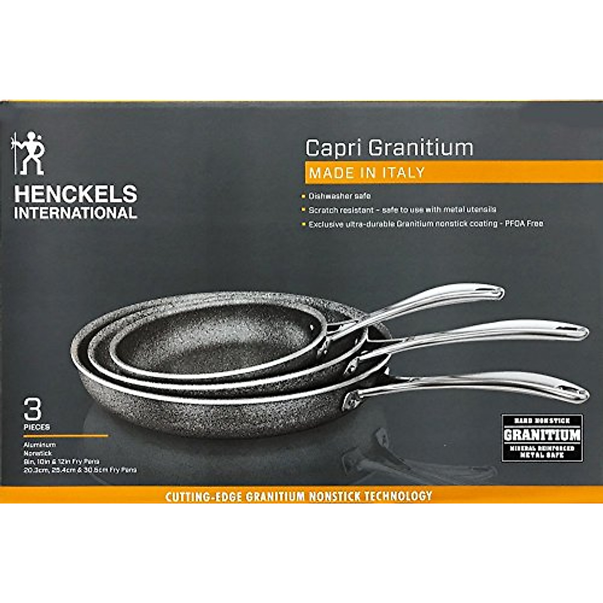 Zwilling J. A. Henckels Capri 3 Piece Set, aluminium