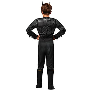 Rubies DC Comics The Batman Movie Deluxe Boy's Batman Costume for Themed Parties and Halloween, Small