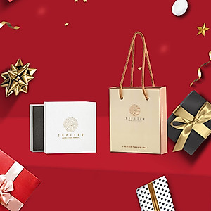 Jupiter 925 Sterling Silver Natural Moonstone Ring with Diamond Square Gemstone Ring Jewelry Gifts for Women (13x13mm Moonstone, Ring Size 6)