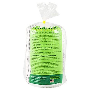 Full Circle - Recycling Tall Kitchen Trash Bags, 13 Gallon (70 Count) - Made in USA