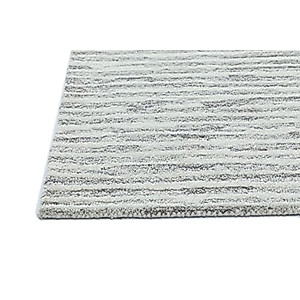 NUSTORY Hand Tufted - Area Rug - Grey Silt - Rectangle - 7'6" x 9'6"