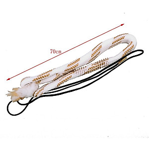 Aimee_JL New Bore Cleaner 16 GA Gauge Gun Barrel Cleaning Rope Rifle/Pistol/Shotgun Brass Brush Cleaning Cord