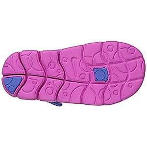 Nike Kids' Sunray Adjust 4 Toddler Sandals (9c, Hydrangeas/Fire Pink)