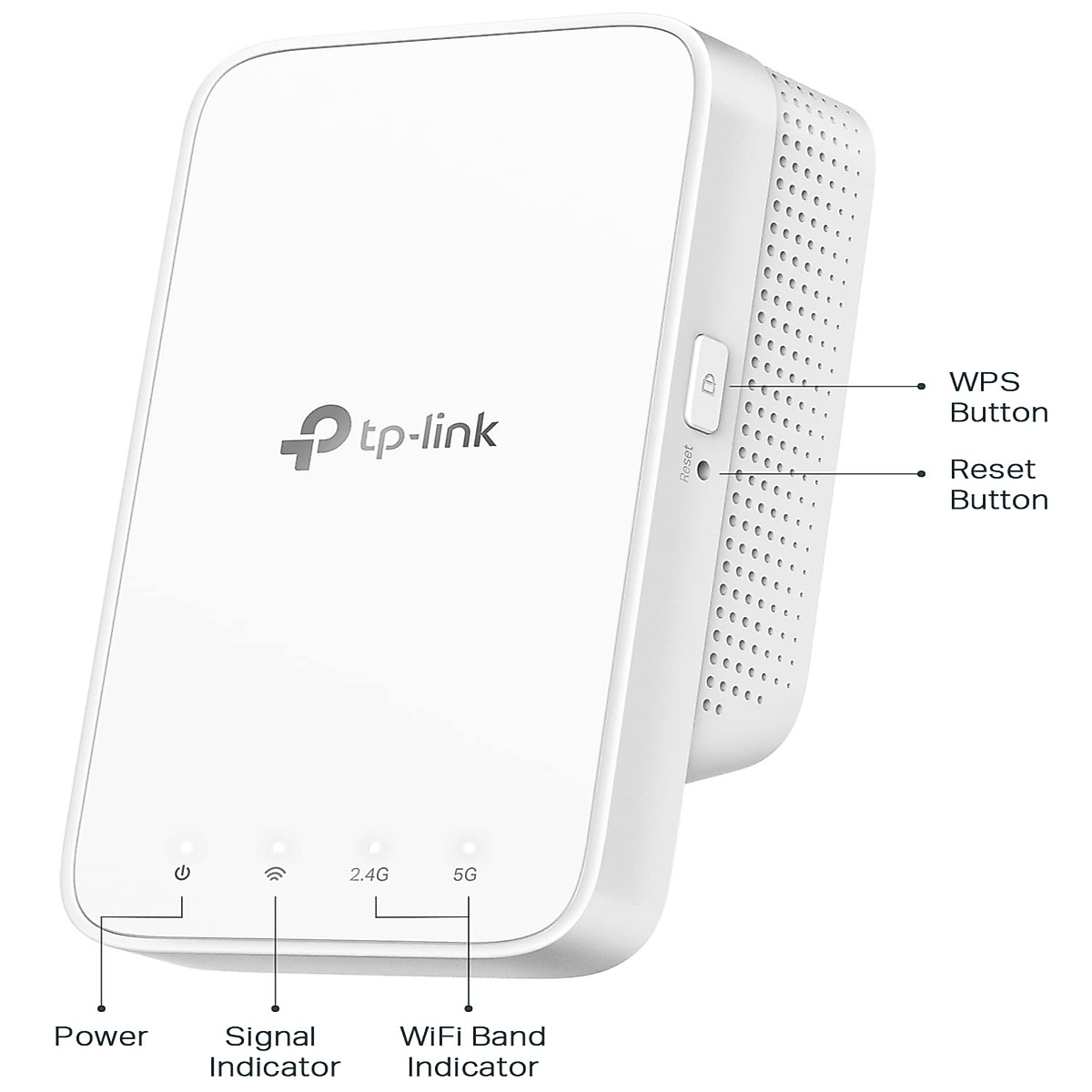 TP-Link AC1200 WiFi Extender (RE300), Covers Up to 1500 Sq.ft and 25 Devices, Up to 1200Mbps, Supports OneMesh, Dual Band Internet Repeater, Range Booster