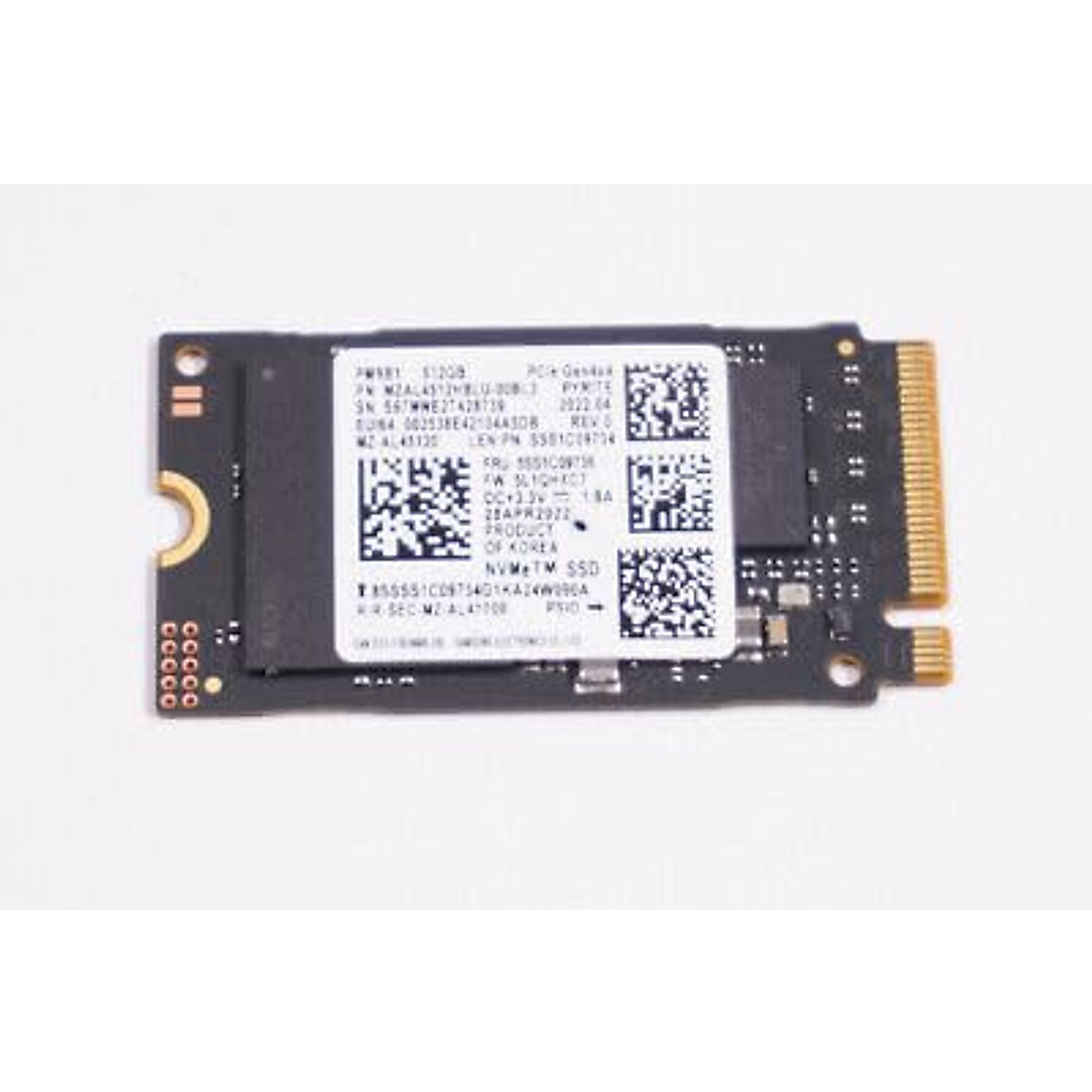 512GB Gaming Gen4 M.2 2242 PCIe NVMe Mini Internal Solid State Drive (SSD) - Stream Deck, Laptop & Desktop Compatible