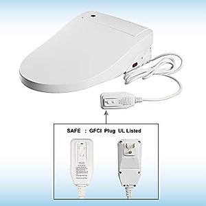 Woodbridge BID01 Smart Toilet Seat, White