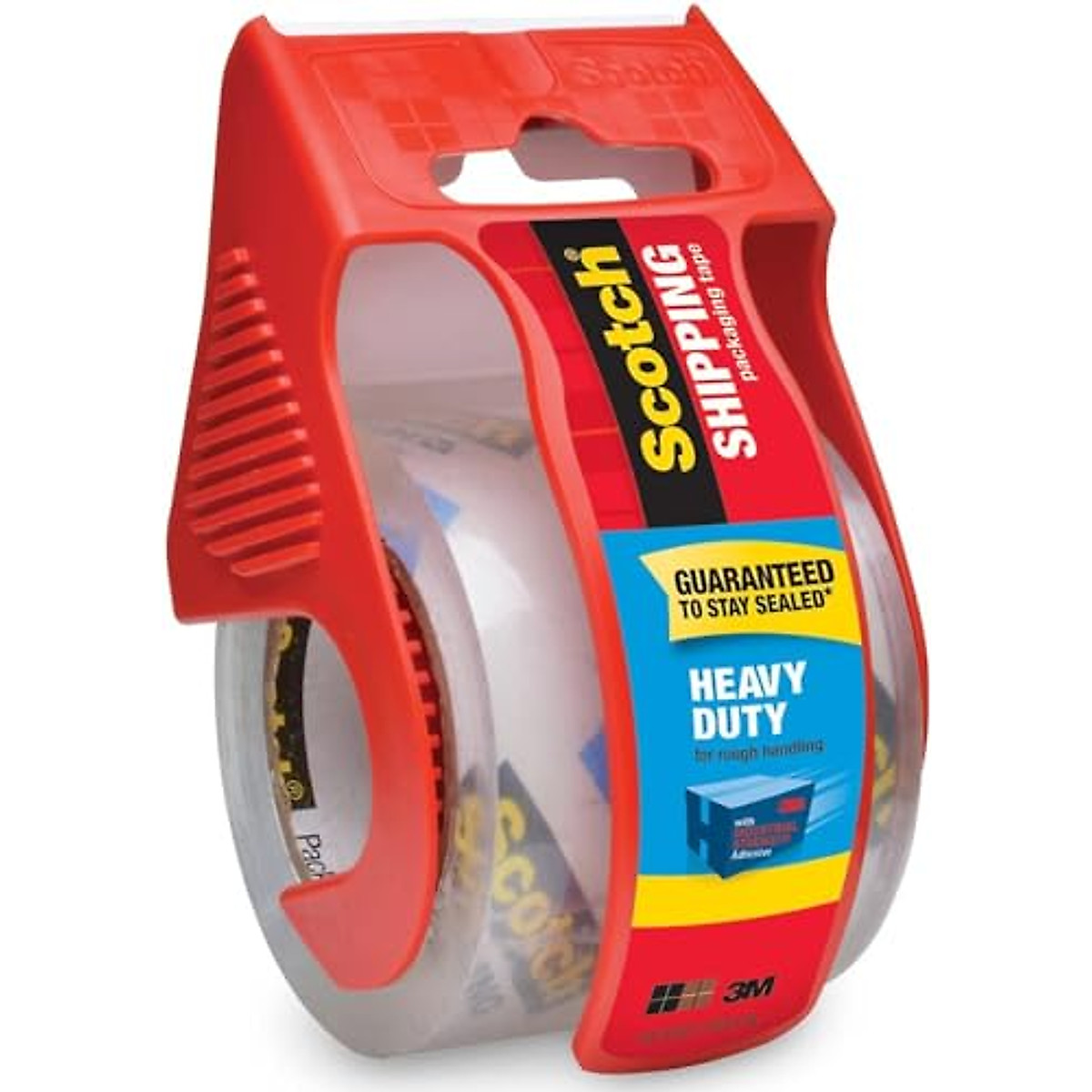 Scotch Heavy Duty Packaging Tape, 2 Inches x 800 Inches, Clear - 2 Count