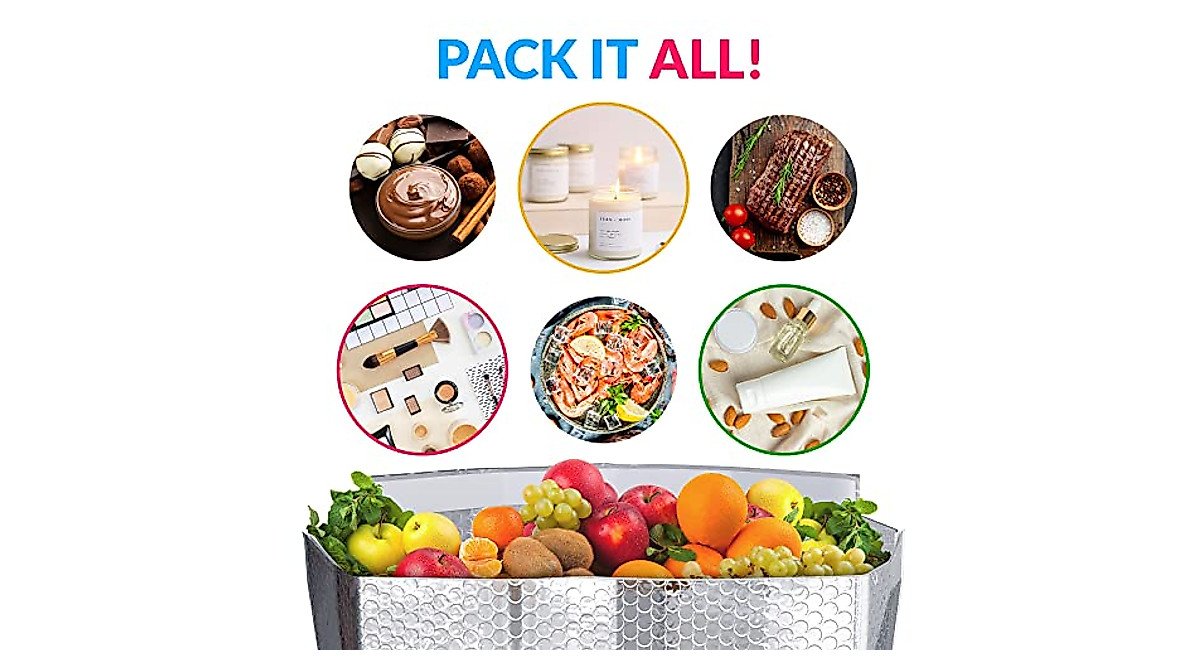 Cold Shipping: 8x8x8 Insulated Box Liners for Frozen Food