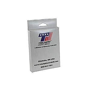 Triumph Twist Drill Co. 099823 T19C Size Ranger 1/16-Inch-1/4-Inch by 64ths with Metal Index Cobalt Steel Drill Set, Bronze Oxide Finish, 1-Pack