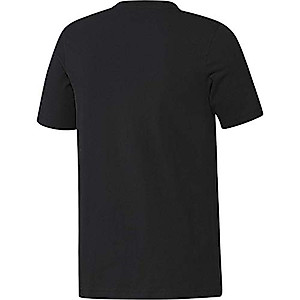 adidas Men's Badge of Sport Tee, Black/White, X-Large