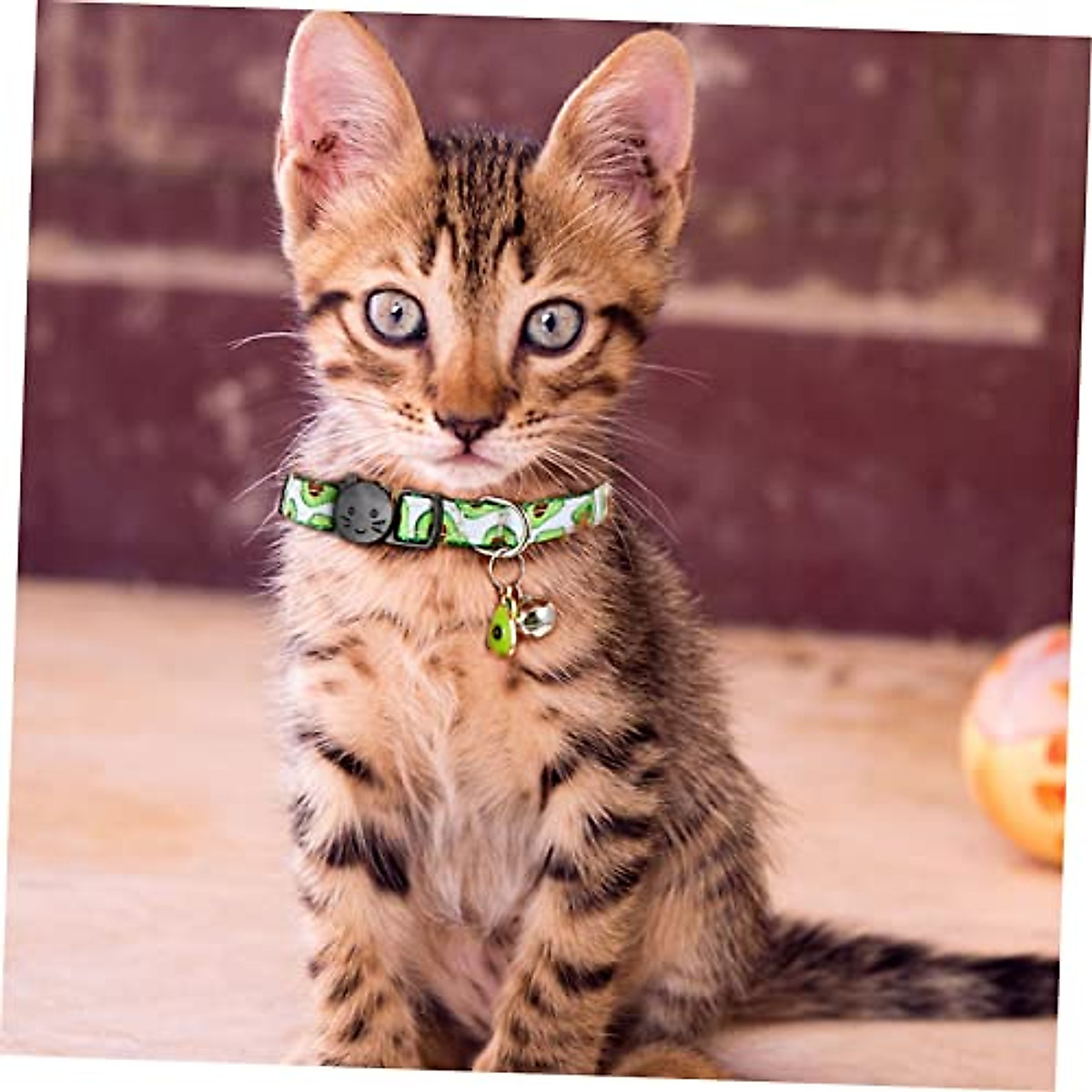 Mipcase 4pcs Pet Fruit Collar Small Cat Collar Cat Collars Personalized Small Puppy Collar Dog Collar Quick Release Buckle Pet Party Decor Favor Breakaway Cat Collar Cat Supplies Separate