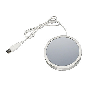 Bothyi USB Coffee Heater Desktop Tea Beverage Keep Warm Drinking Cup Heating to 90° C, White